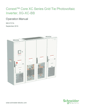 Fillable Online Conext Core XC Series Grid Tie Photovoltaic Fax Email ...