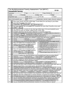 The Multidimensional Poverty Assessment Tool (MPAT) Doc Template ...