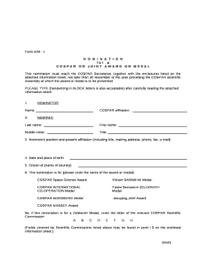 A/M - 1 Doc Template | pdfFiller