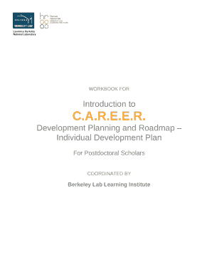 Development Planning and Roadmap Individual Development Plan Doc Template | pdfFiller