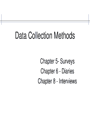 Fillable Online Chapter 5- Surveys Fax Email Print - pdfFiller