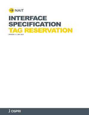 Fillable Online TAG RESERVATION Fax Email Print - pdfFiller