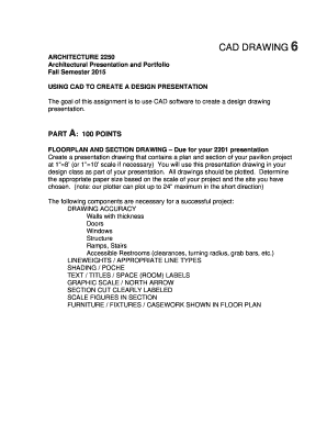 Fillable Online CAD DRAWING 6 Fax Email Print - pdfFiller