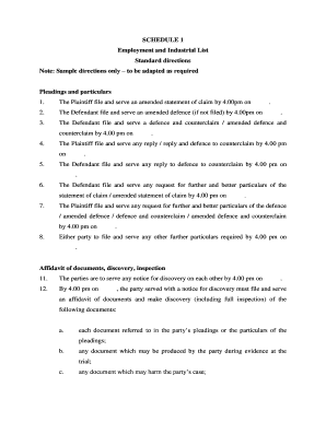 Fillable Online Standard directions Fax Email Print - pdfFiller