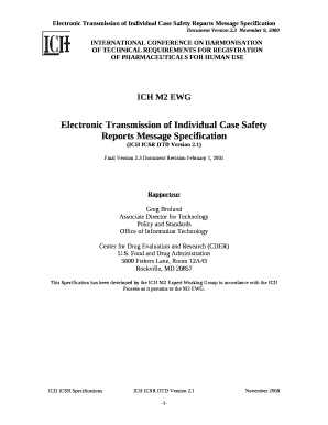 INTERNATIONAL CONFERENCE ON HARMONISATION OF TECHNICAL REQUIREMENTS FOR ...