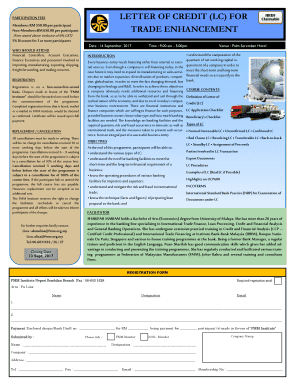 Fillable Online LETTER OF CREDIT (LC) FOR Fax Email Print - pdfFiller