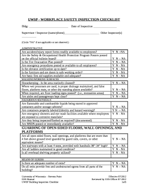 Bldg: Date of Inspection Doc Template | pdfFiller