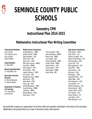 Geometry CPM Doc Template | pdfFiller