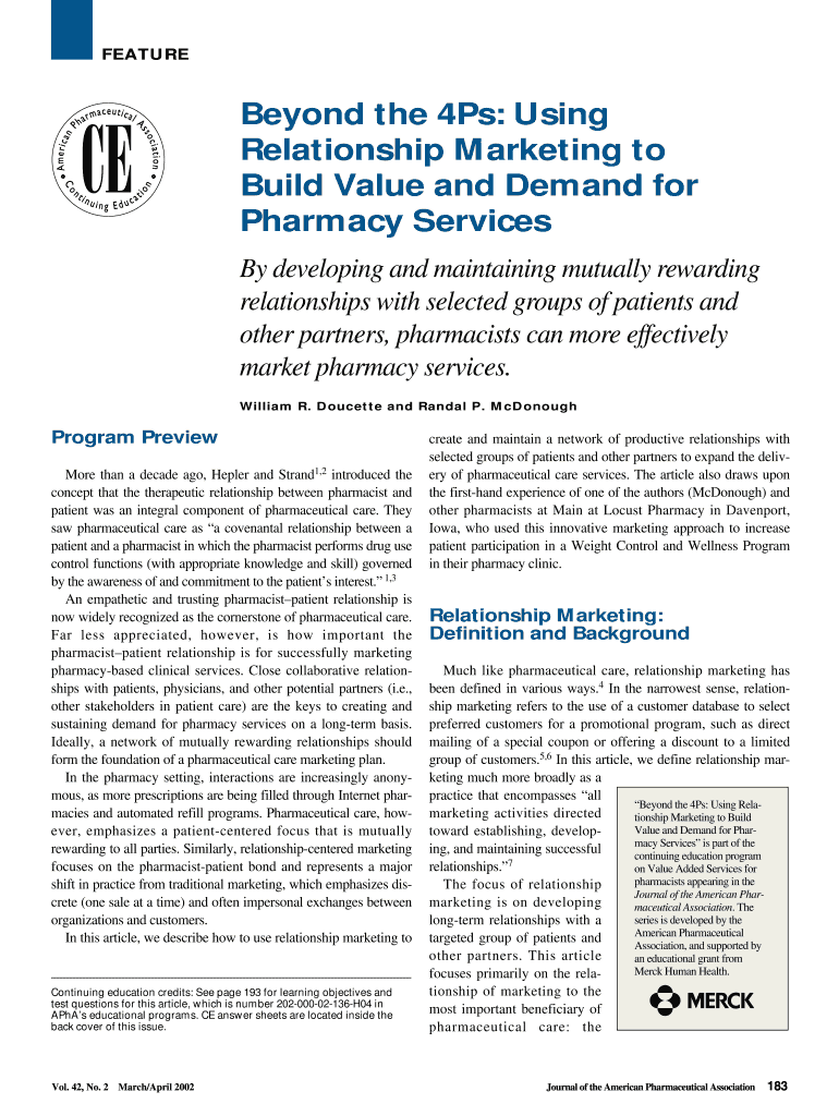 Fillable Online Beyond the 4Ps: Using Fax Email Print - pdfFiller