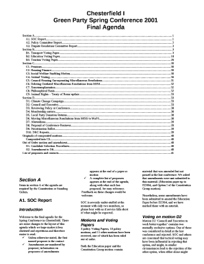 SOC Report Doc Template | pdfFiller