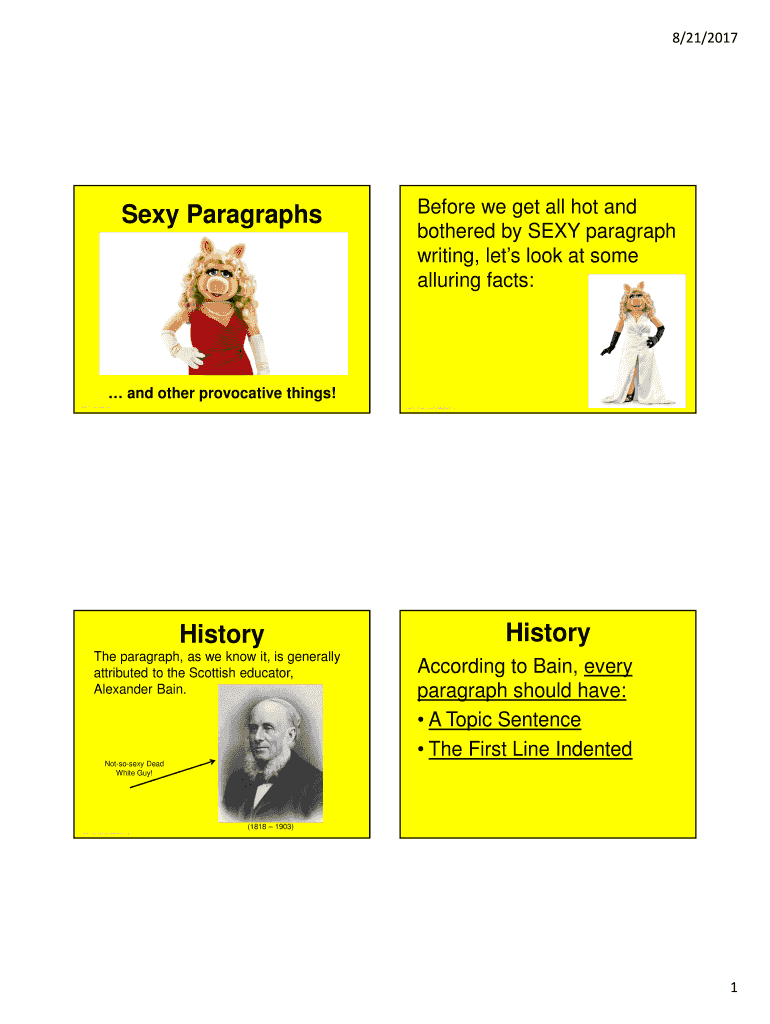 Provocative Paragraphs - Fill Online, Printable, Fillable, Blank ...