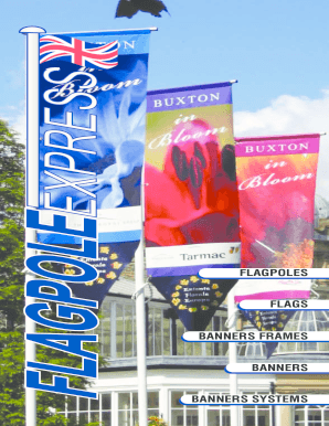 Fillable Online BANNERS FRAMES Fax Email Print - pdfFiller