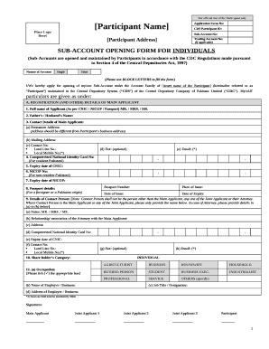 (Please use BLOCK LETTERS to fill the ) Doc Template | pdfFiller