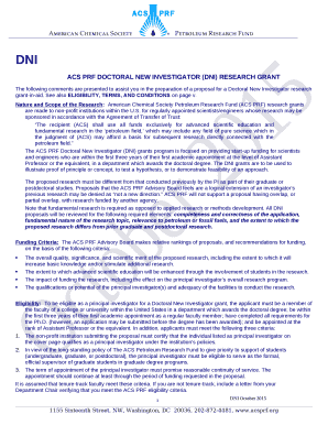 acs dni Doc Template | pdfFiller