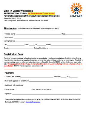 Fillable Online REGISTRATION FORM for Educational Consultants Fax Email ...