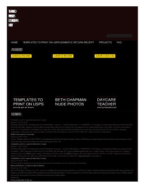 Fillable Online TEMPLATES TO PRINT ON USPS DOMESTIC RETURN RECEIPT Fax ...