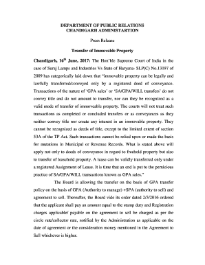 Fillable Online Transfer of Immovable Property Fax Email Print - pdfFiller