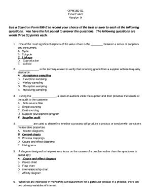 TEST-886E Compatible Forms TEST-886E Compatible Testing Forms - 100 ...