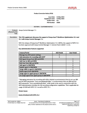 Fillable Online Product Correction Notice (PCN) Fax Email Print - pdfFiller
