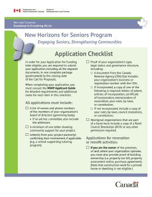 Fillable Online publications gc New Horizons for Seniors Program Fax Email Print - pdfFiller