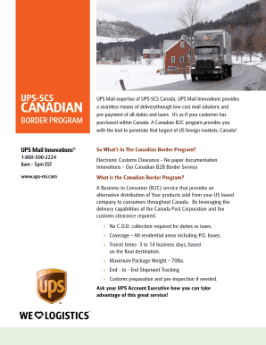 Fillable Online UPS-SCS Fax Email Print - pdfFiller