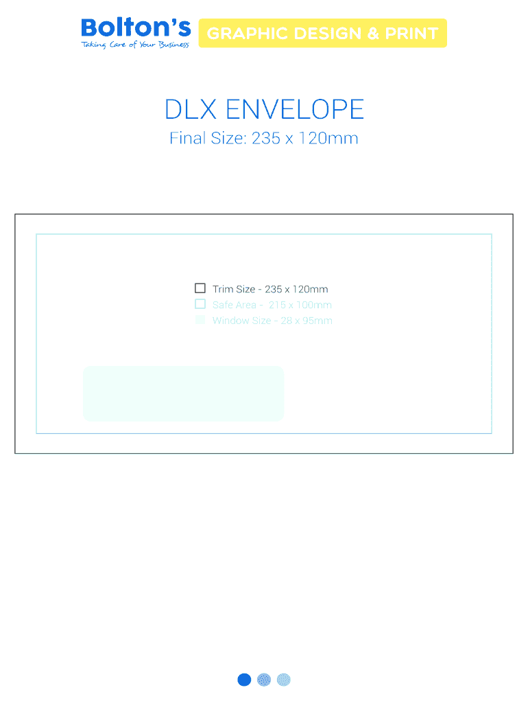 Fillable Online DLX ENVELOPE Fax Email Print - pdfFiller