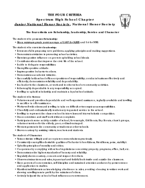 Fillable Online THE FOUR CRITERIA Fax Email Print - pdfFiller