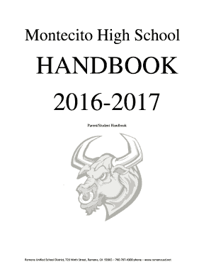 Fillable Online Montecito High School Fax Email Print - pdfFiller