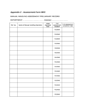 Appendix 2 - Assessment MH1 Doc Template | pdfFiller