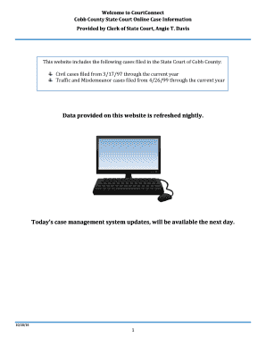 Courtconnect - Fill Online, Printable, Fillable, Blank | pdfFiller