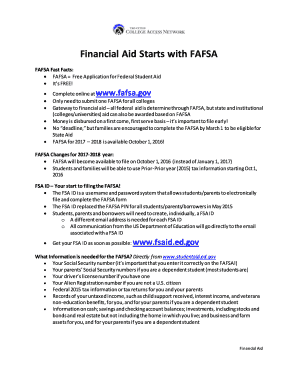 Fillable Online Financial Aid Starts with FAFSA Fax Email Print - pdfFiller