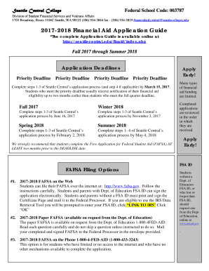 Fillable Online Federal School Code: 003787 Fax Email Print - pdfFiller