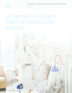 Fillable Online Epic Hyperspace on Cisco HyperFlex Systems: Help ...