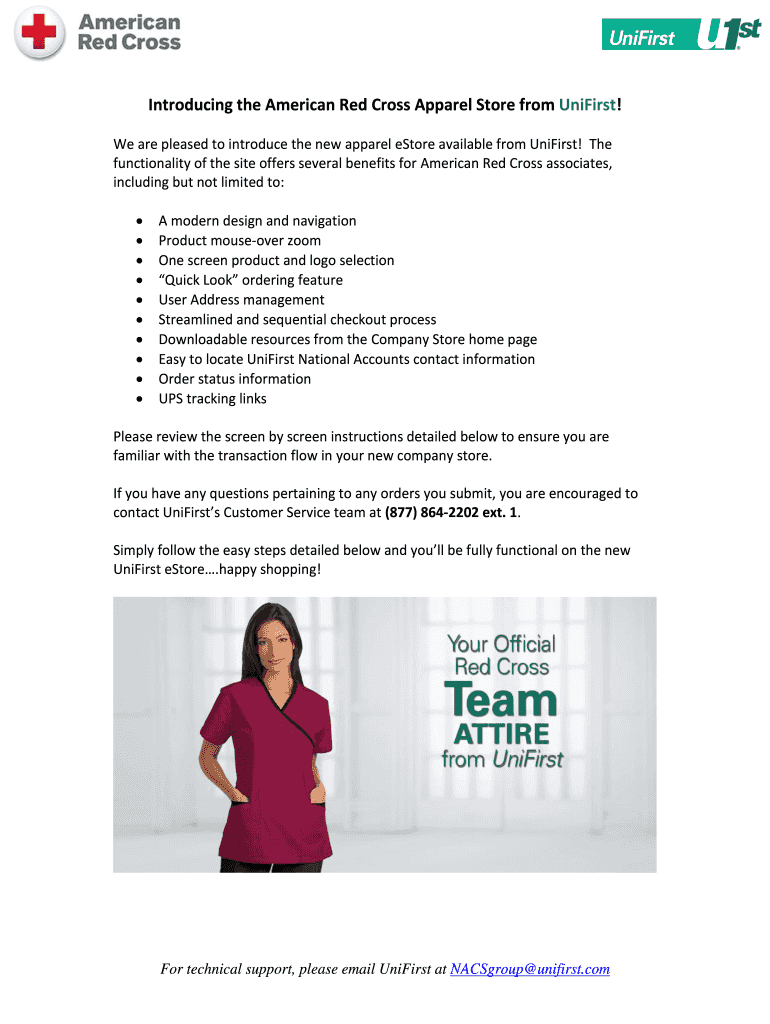 Fillable Online Introducing the American Red Cross Apparel Store from ...