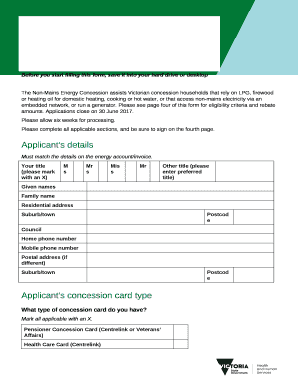 The Non-Mains Energy Concession assists Victorian concession households ...
