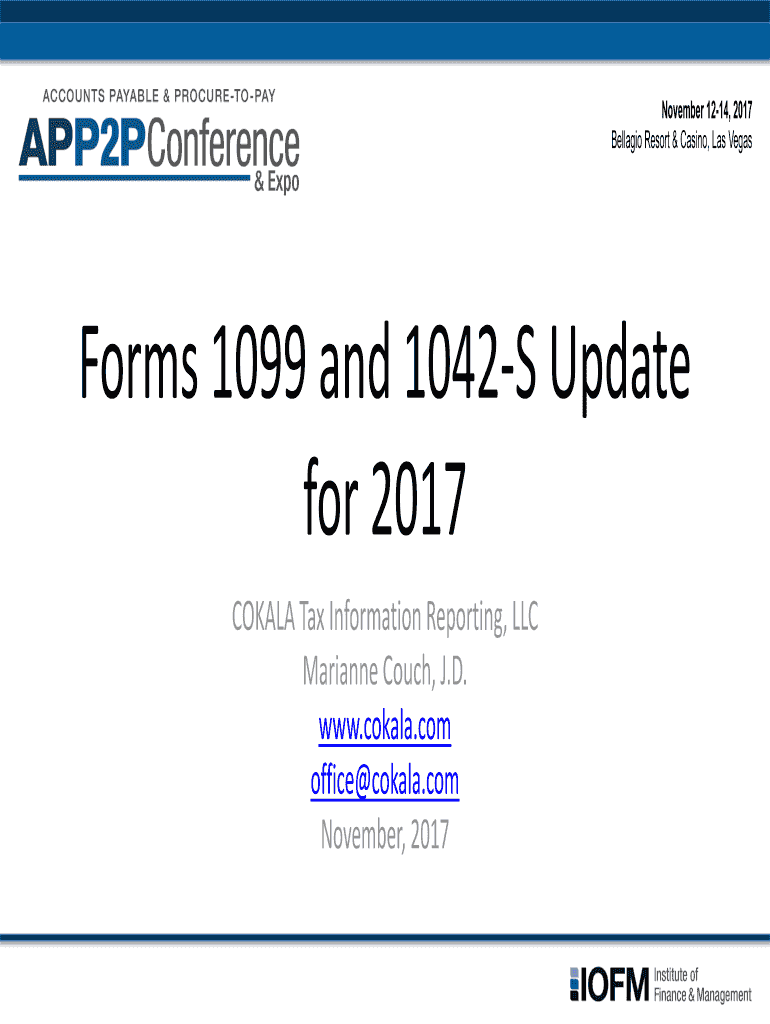 Fillable Online Forms 1099 and 1042-S Update Fax Email Print - pdfFiller
