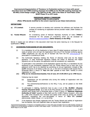 Fillable Online E-Tendering process Fax Email Print - pdfFiller
