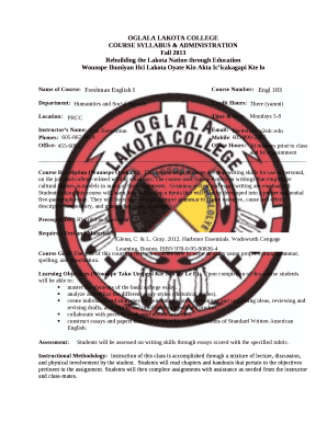 public administration course syllabus Doc Template | pdfFiller