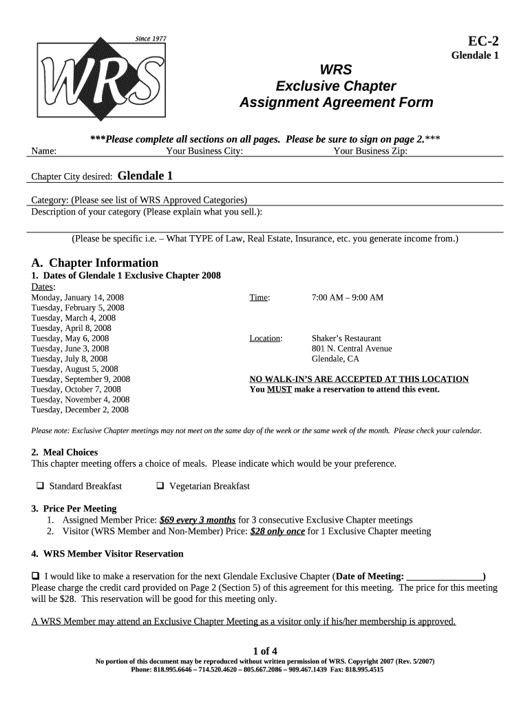 Assignment Agreement Doc Template | pdfFiller