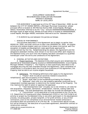 THIS AGREEMENT is approved as of this 25th day of November, 2008, by ...
