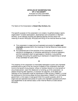 Incorporation Documents: 11 Docs You Need Before Creating Your... Doc ...