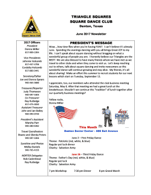 Fillable Online TRIANGLE SQUARES Fax Email Print - pdfFiller