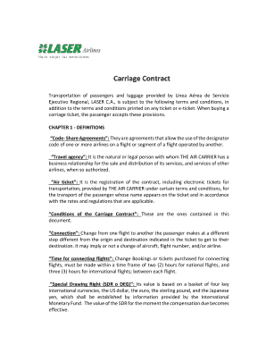 Fillable Online Carriage Contract Fax Email Print - pdfFiller