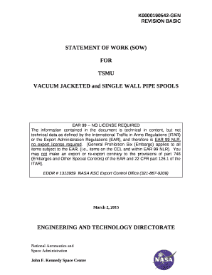VACUUM JACKETED and SINGLE WALL PIPE SPOOLS Doc Template | pdfFiller