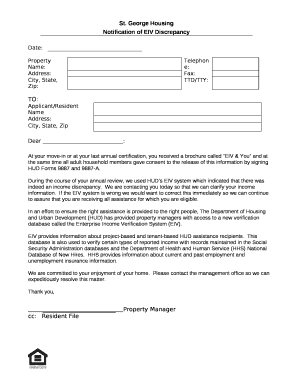 At your move-in or at your last annual certification, you received a ...