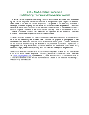 Outstanding Technical Achievement Award - info aiaa Doc Template ...