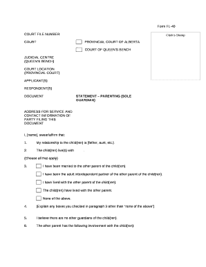 FL40 Doc Template | pdfFiller