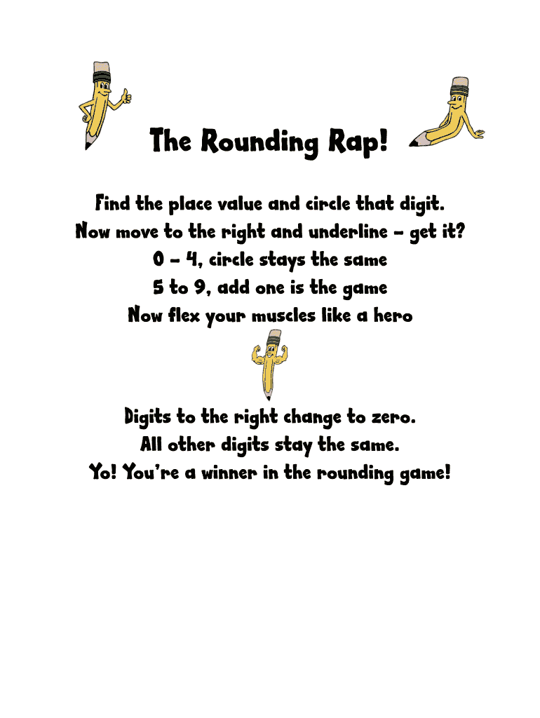 Fillable Online The Rounding Rap Fax Email Print - pdfFiller