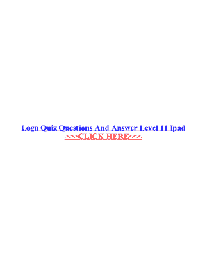 Fillable Online Logo Quiz Questions And Answer Level 11 Fax Email Print ...