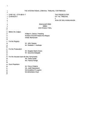 Sekule, Presiding template - jrad unmict Doc Template | pdfFiller